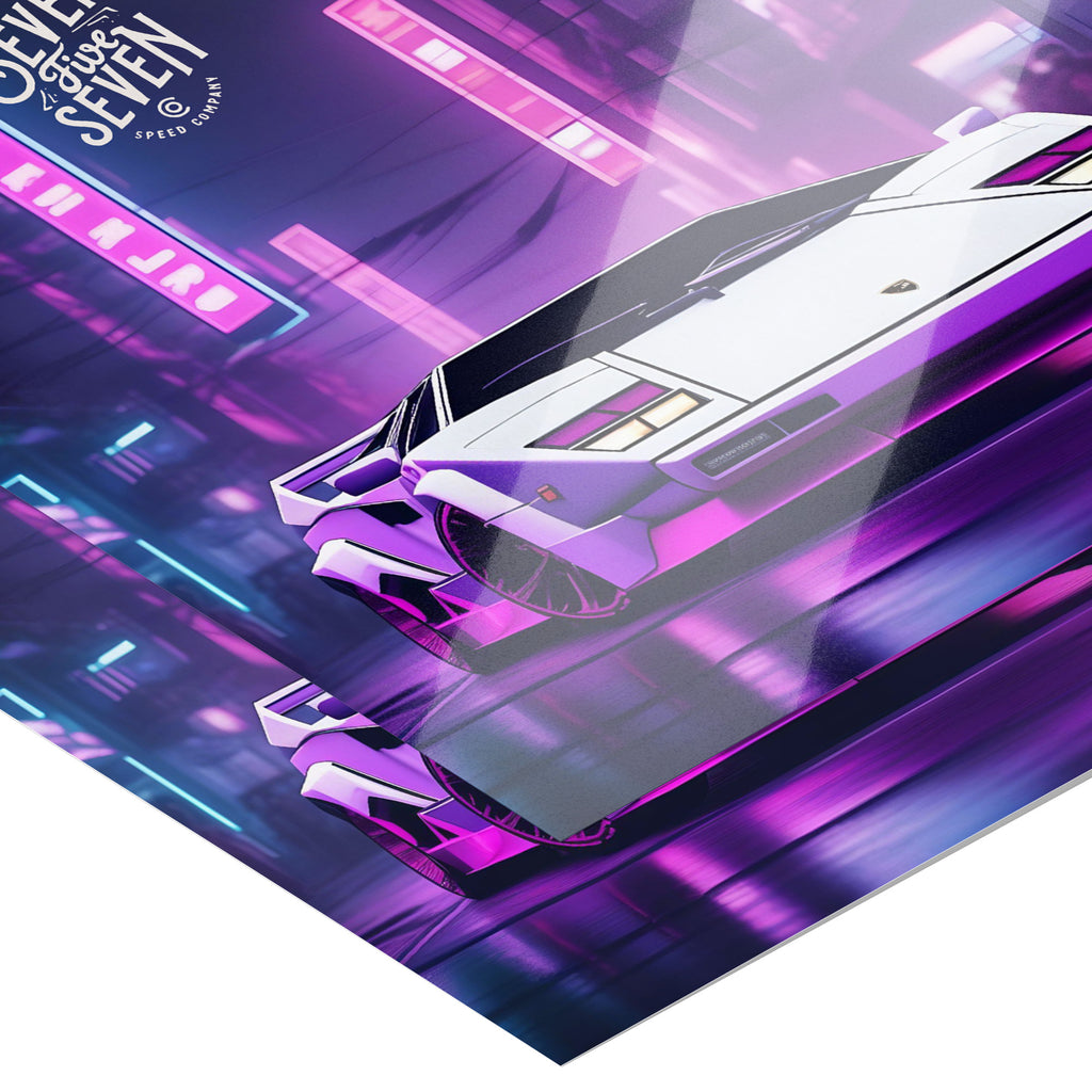 Retro Lamborghini Countach Poster – Seven5SevenCo, LLC.